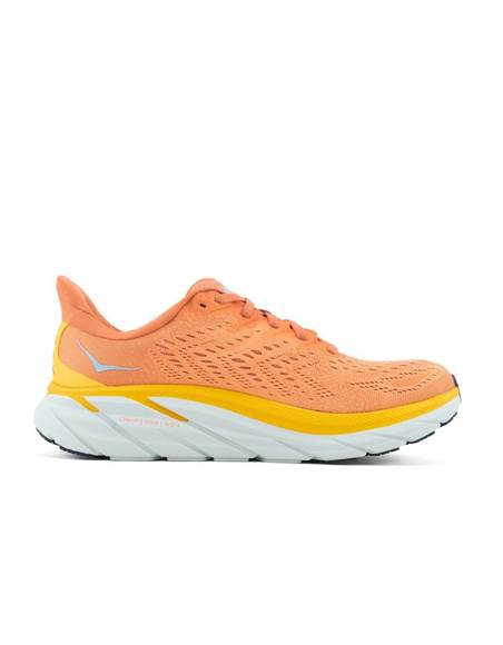 Hoka | Shoes | New Hoka Womens Clifton 8 Running Shoes In Sun ...